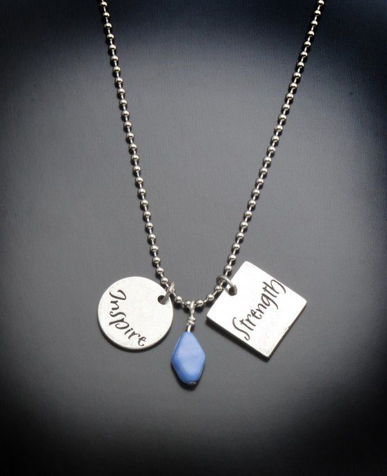 Inspiration Necklace - Strength | Women's Bean Project